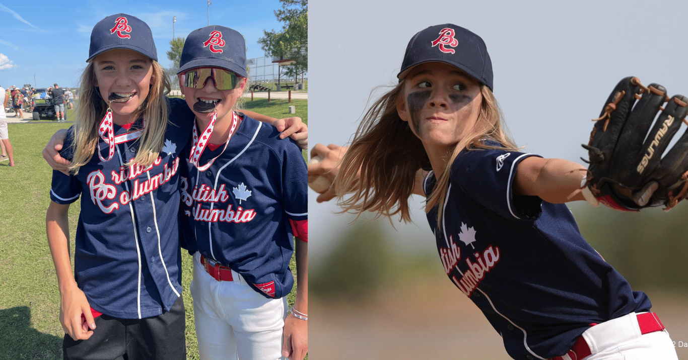 Kelowna girls win bronze at Western Baseball Championships