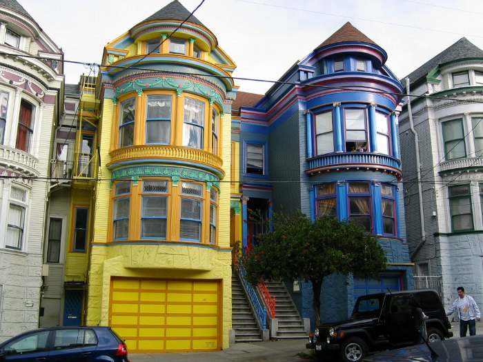Outrageously Coloured Homes You'll Only Find in San Francisco