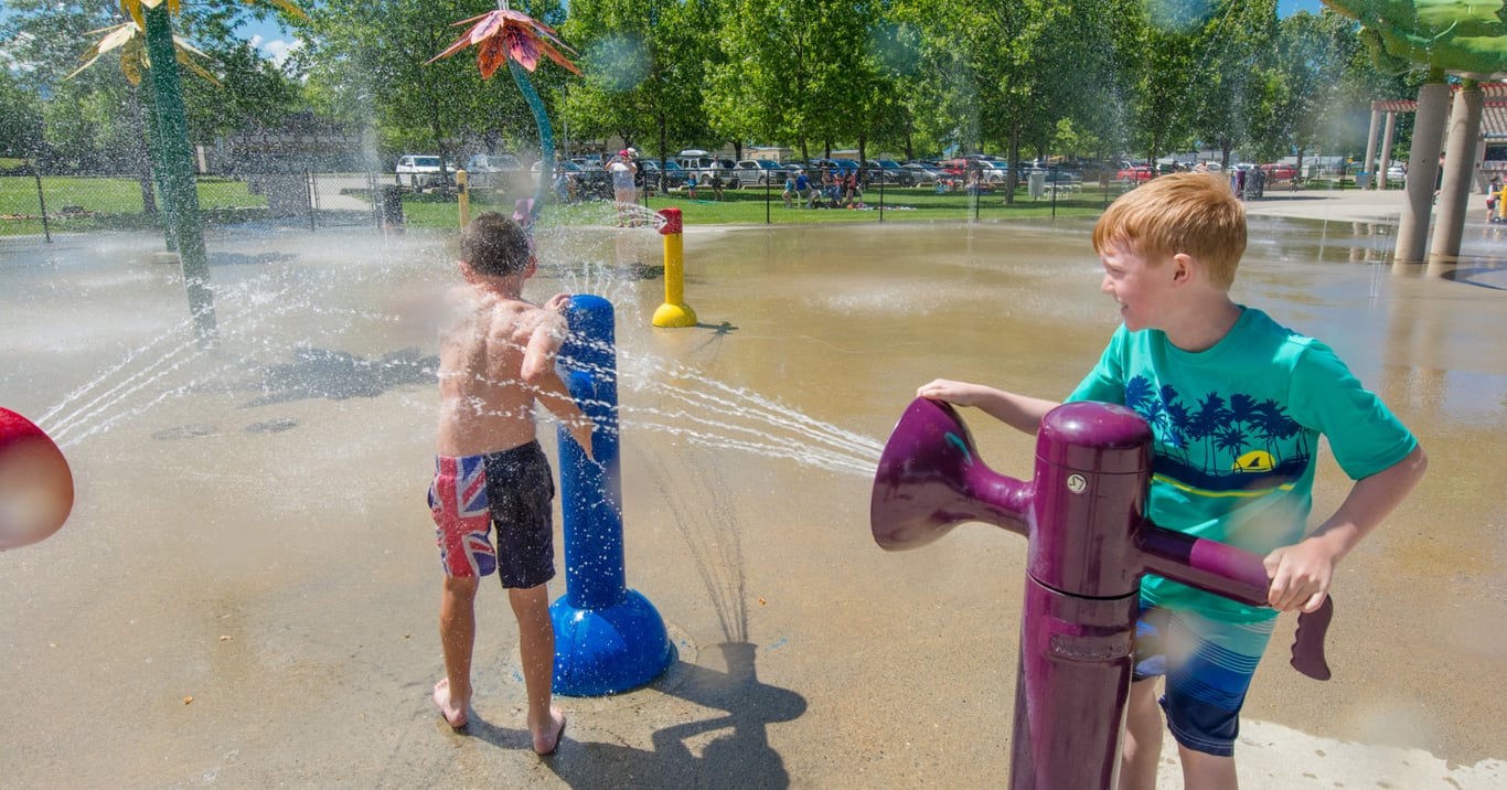 Upgrades underway for splash pad at Ben Lee Park