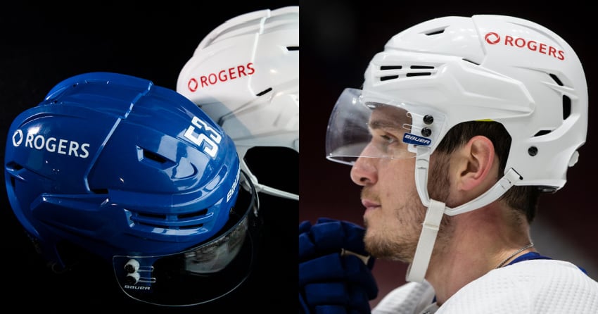 Canucks announce Rogers as the team’s first ever helmet sponsor