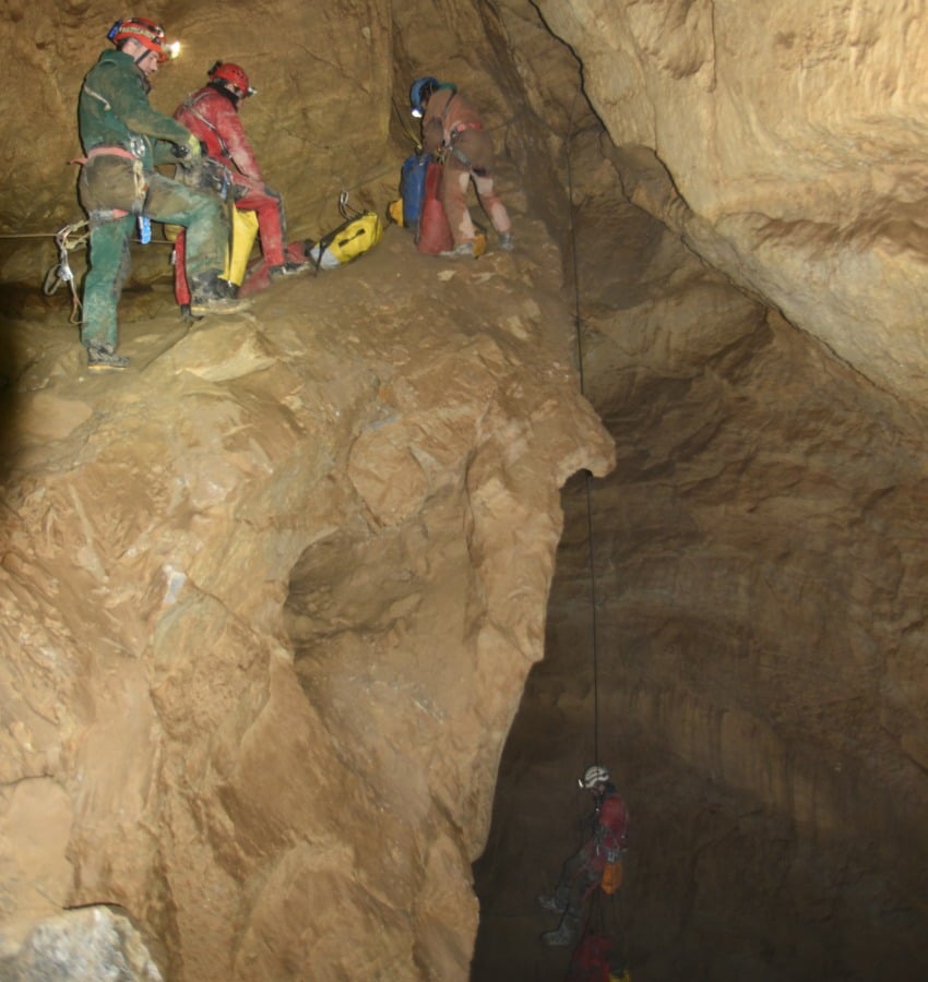 PHOTOS: Team of explorers discover the deepest cave in Canada