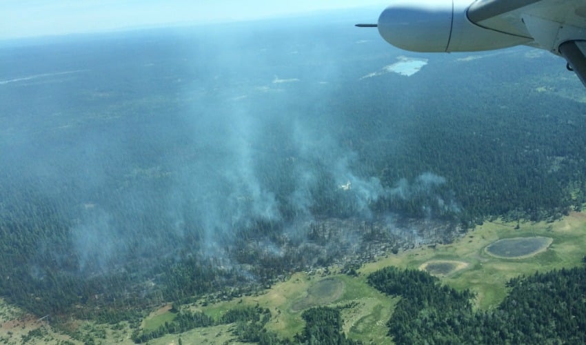 Current wildfires of note in BC