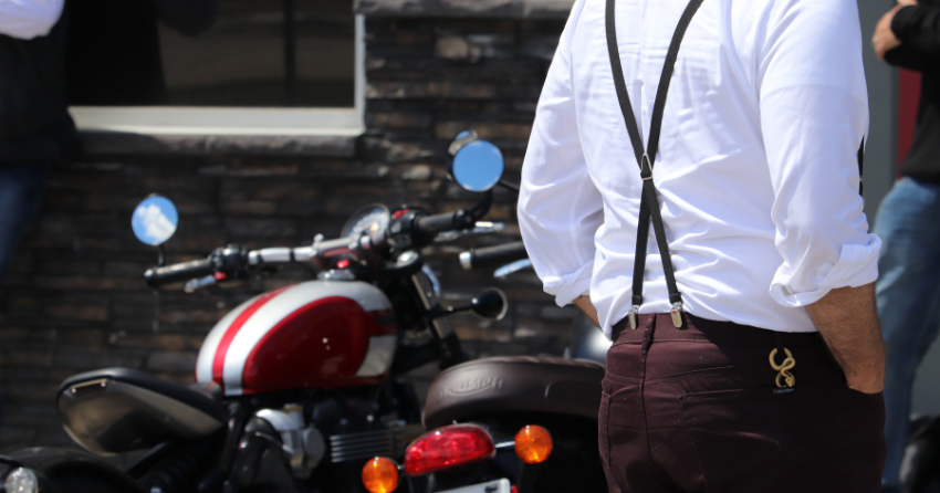 Dapper fellows hit the road for charity cruise