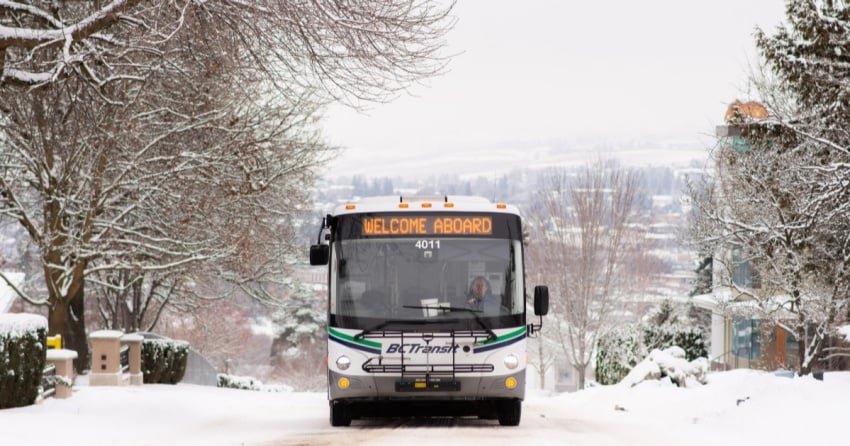 Expanded service coming to the Kamloops transit system in the new year