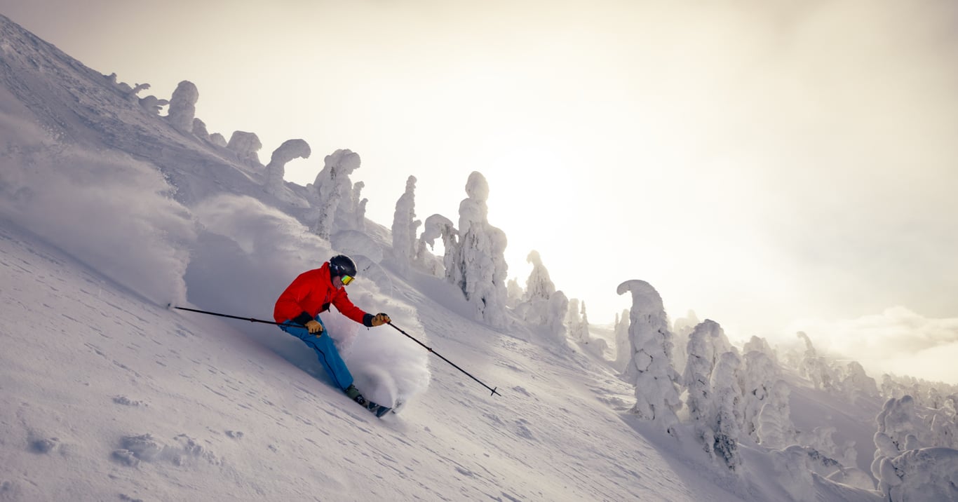 Big White: Groomed and fresh powder
