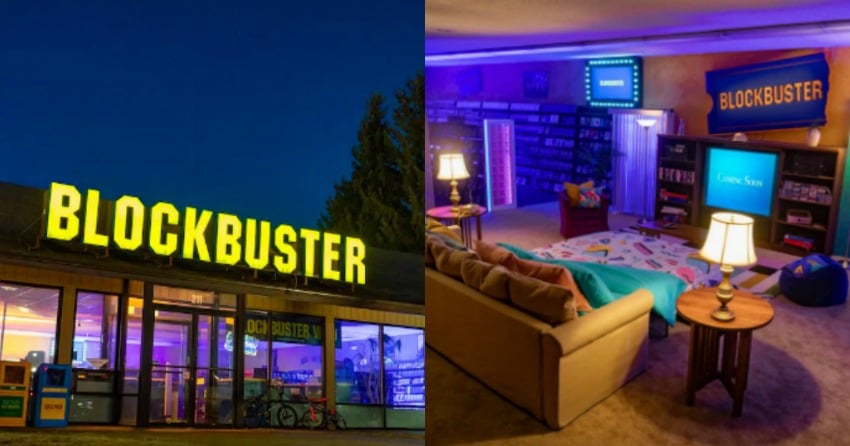 PHOTOS: The world’s last Blockbuster has turned into a 90s themed Airbnb