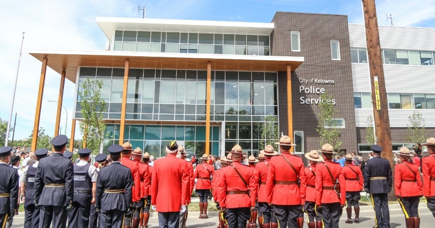 New Kelowna RCMP Detachment is officially open