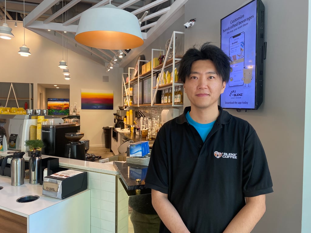 VIDEO: Coffee shop owner explains himself after violent incident