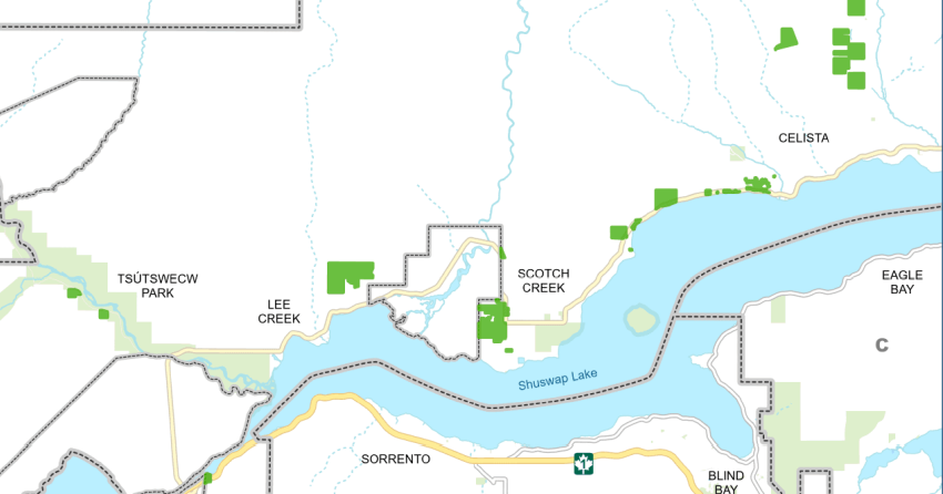 Final fire-related evac orders, alerts lifted for North Shuswap properties