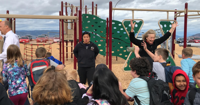 PHOTOS: Aberdeen Elementary has a brand new playground