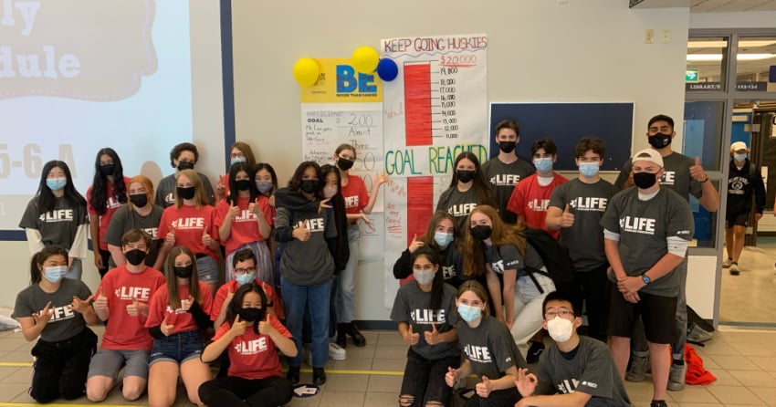 OKM High School charges forward with Relay for Life walk