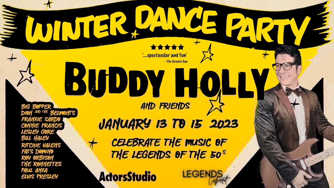 Winter Dance Party Buddy Holly and Friends - January 13-15