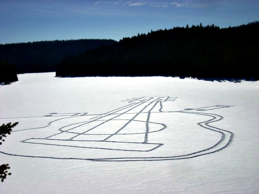 Snow Tags Are the Canadian Version of Crop Circles