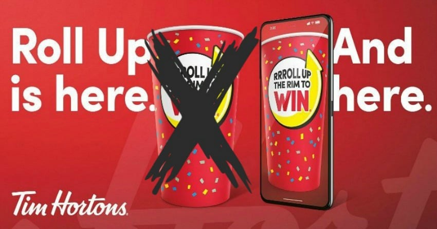 Roll Up The Rim To Win is back, but not how you're used to
