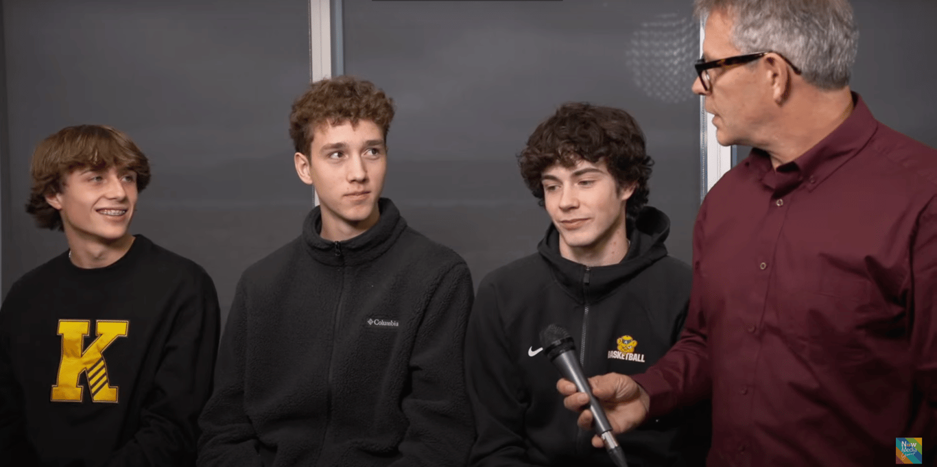 KelownaNow Live with Players from the KSS Senior Boys Volleyball Team!