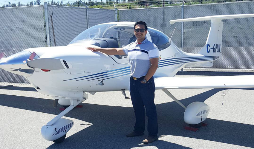Kelowna pilot describes what it's like to fly