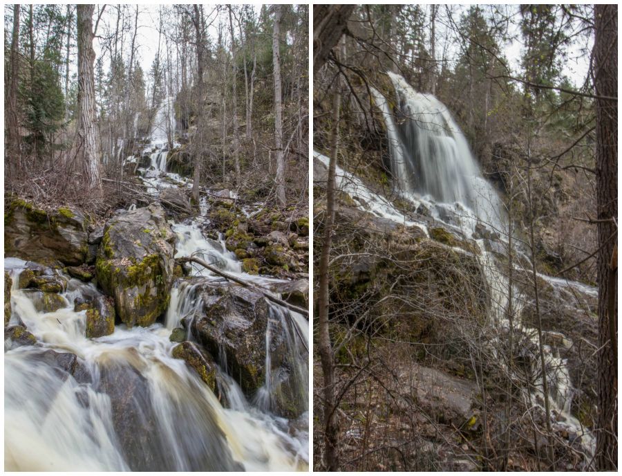 An easy stroll to the magnificent Naramata Creek Falls