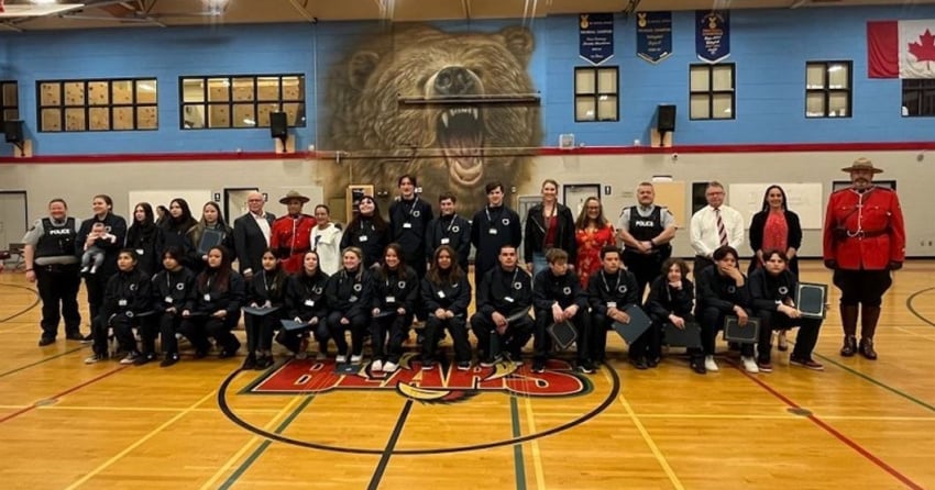 22 students graduate from RCMP Youth Cop Camp in West Kelowna