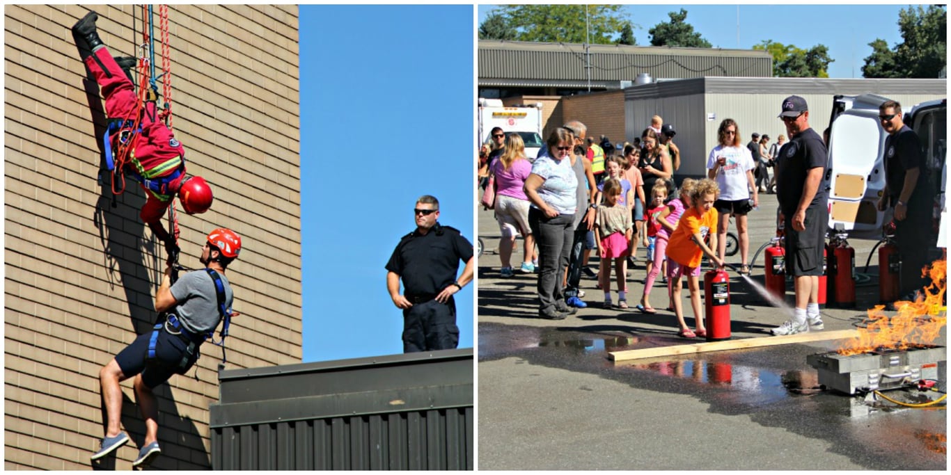 Family Fun at Kelowna Fire Department Open House