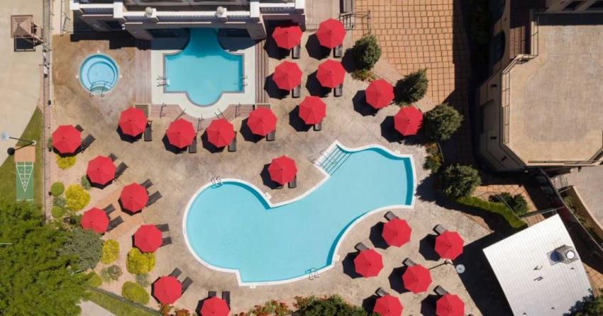 Delta Grand in Kelowna has one of the best hotel pools in the country