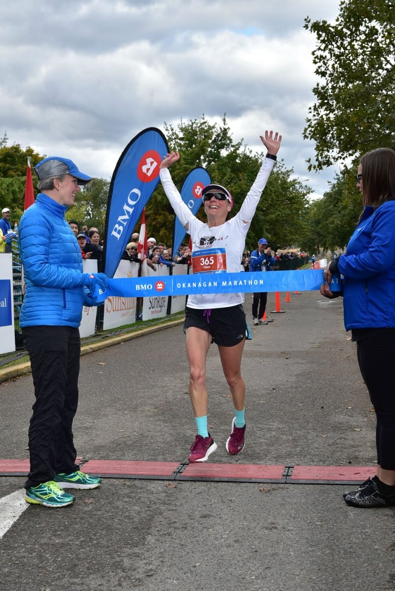 Local runners show well at 23rd BMO Okanagan Marathon