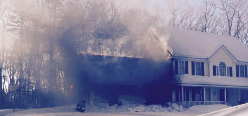 14-Year-Old Girl Nearly Trapped in Burning House Because of Snow