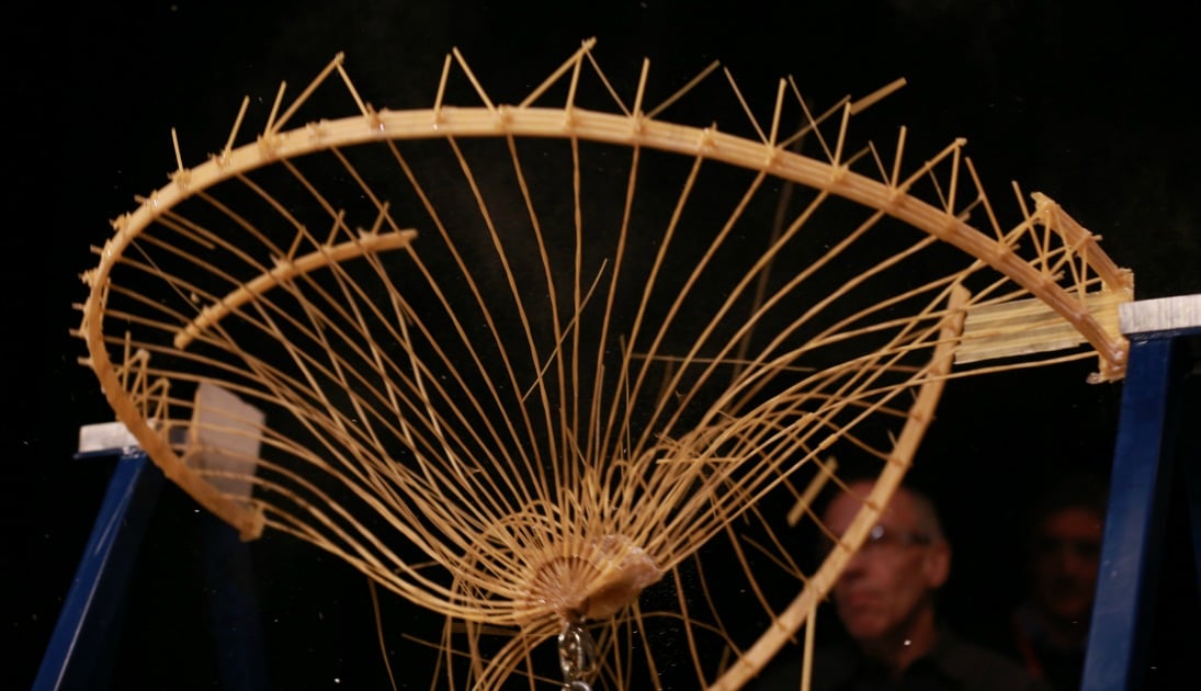 Students Go Head-to-Head During Spaghetti Bridge Competition