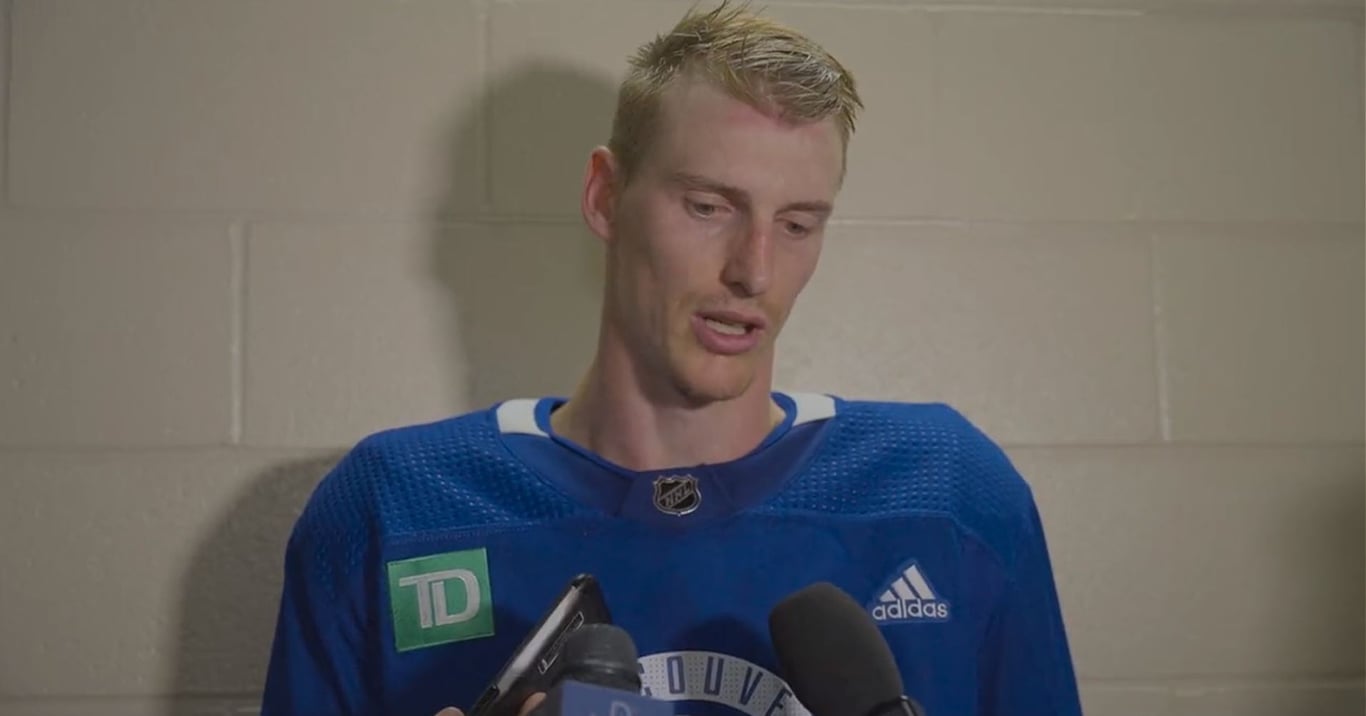‘Grab the kids, get out of there’: Tyler Myers discusses wildfire ...