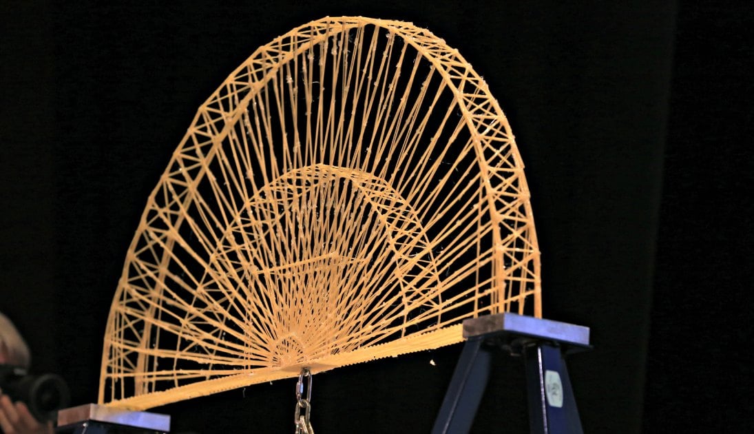 Students Go Head to Head in Annual Spaghetti Bridge Competition