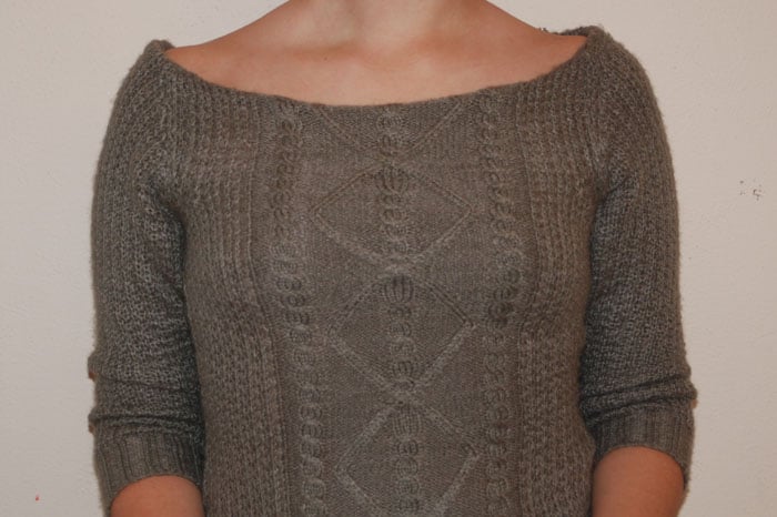 DIY Bow Sweater
