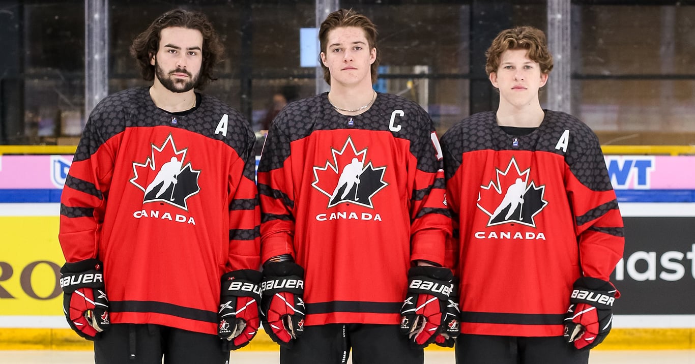Andrew Cristall will wear a letter for Team Canada