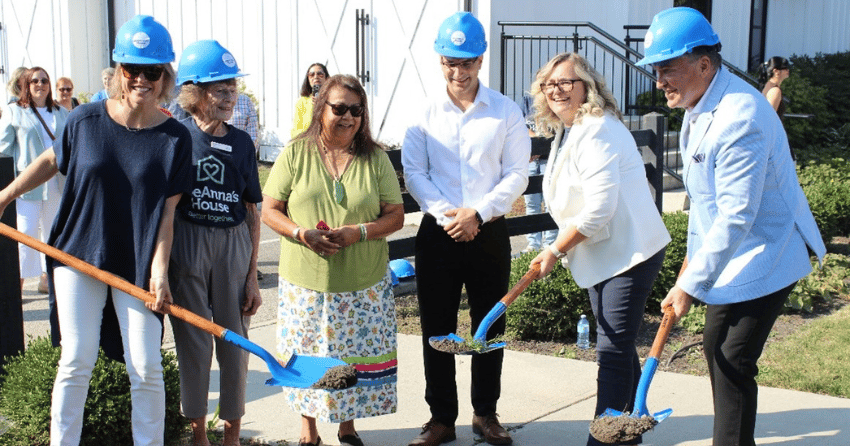 JoeAnna’s House expansion officially breaks ground