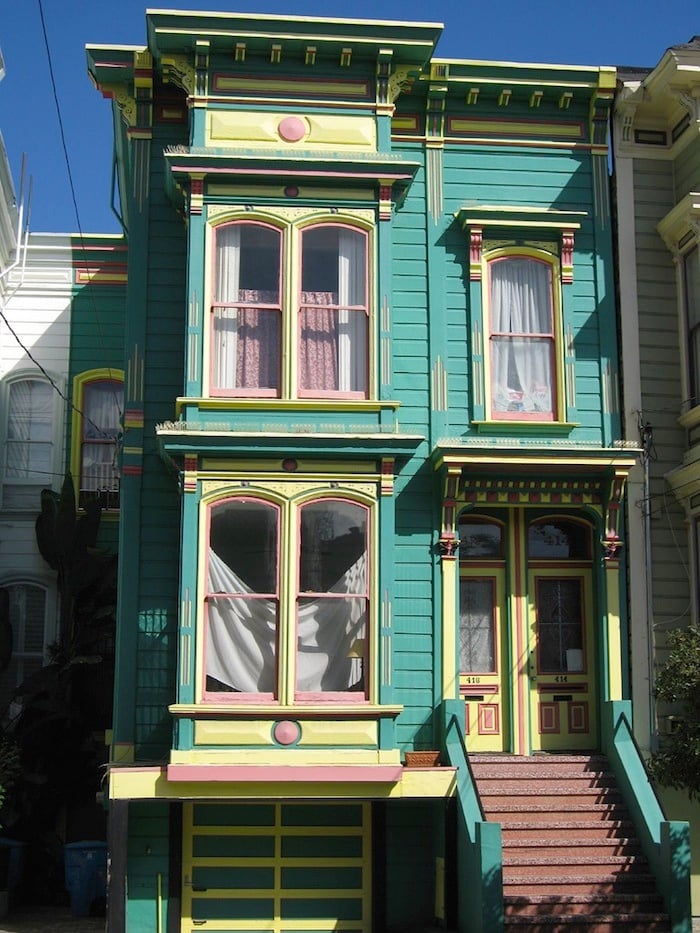 Outrageously Coloured Homes You'll Only Find in San Francisco