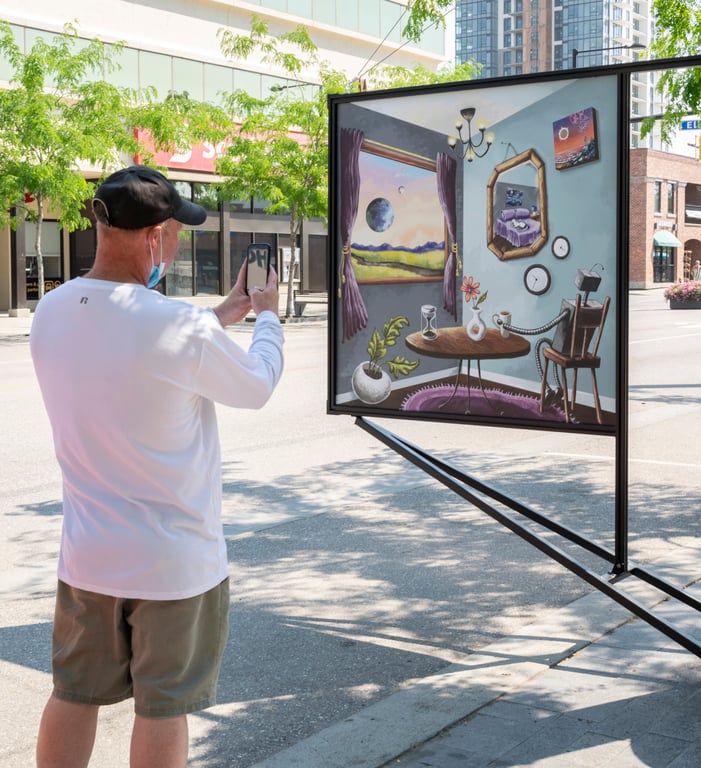 Outdoor augmented reality art exhibit to hit Bernard Ave