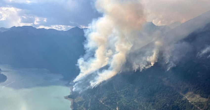 Properties destroyed as latest BC wildfire flares, forcing urgent ...