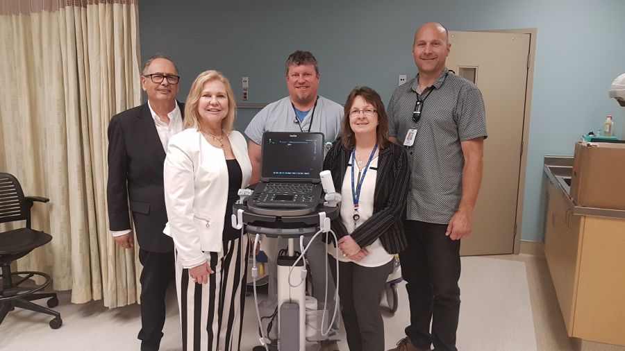 Large donation helps KGH purchase new portable ultrasound