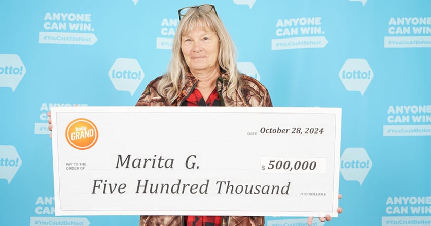 BC woman says $500K lotto win has ‘taken away all the stress’