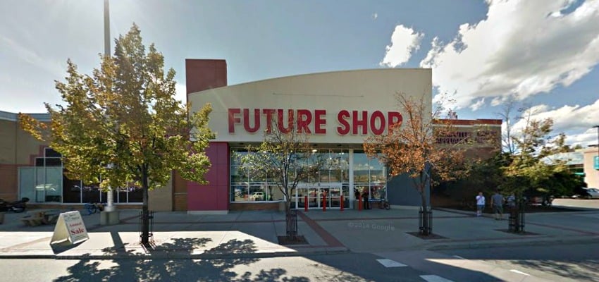 Kelowna's Future Shop Location Permanently Closed