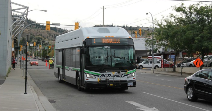 Major route changes coming for Kamloops transit on Sunday