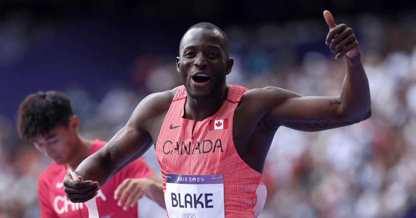 ‘I started running up and down the track’: Jerome Blake reflects on ...