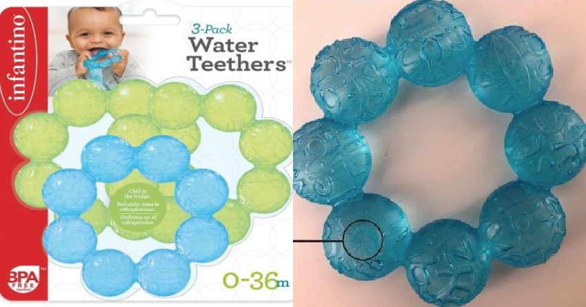 Thousands of children's teethers recalled due to bacteria contamination