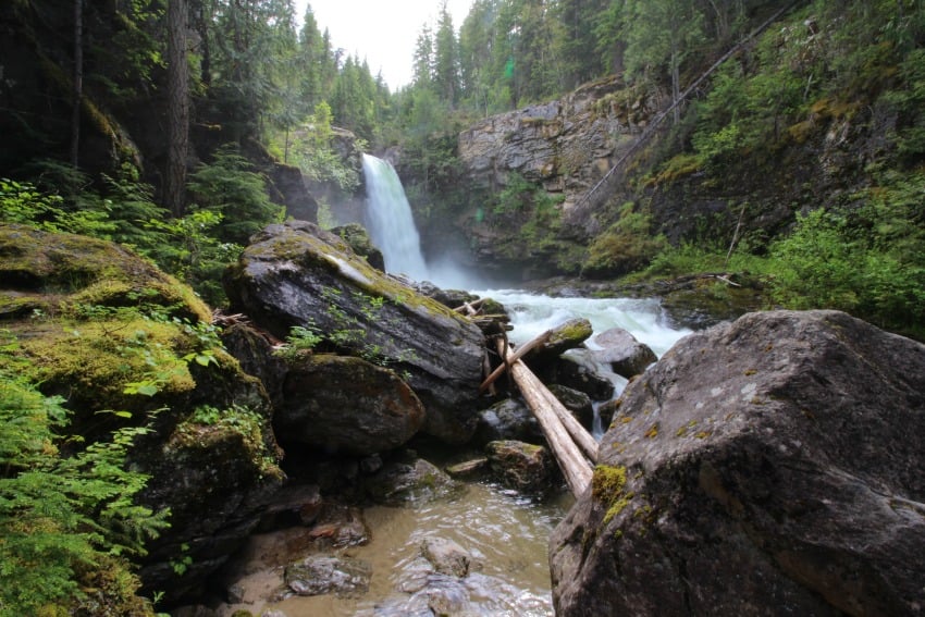 The beautiful sight that is Sutherland Falls
