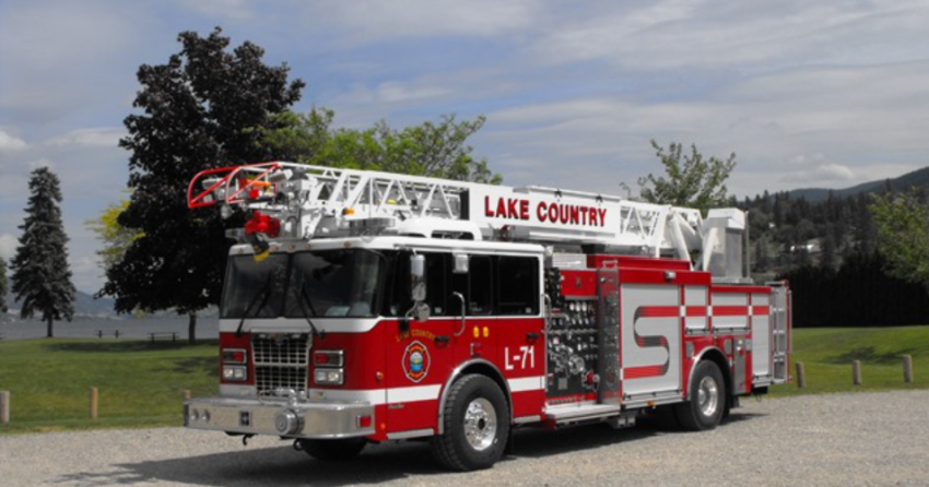 Lake Country council asked to fund new fire truck after fleet suffered ...