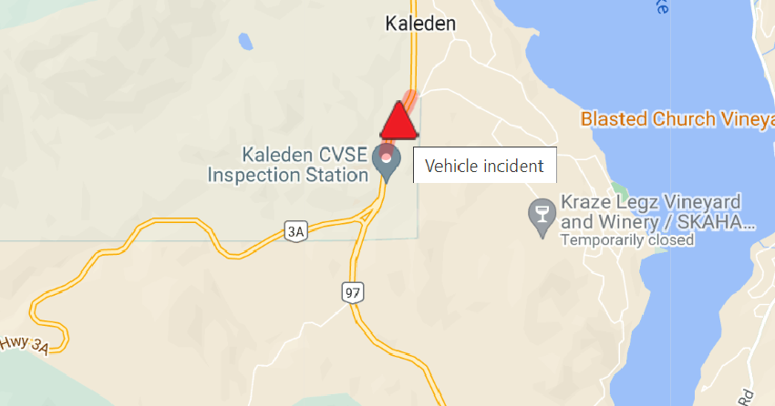 UPDATE: Hwy 97 reopens near Kaleden