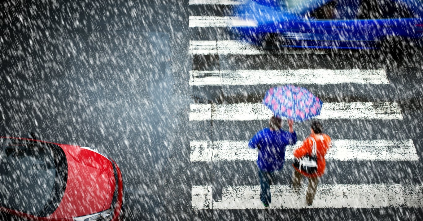 Poor weather and less daylight means dangerous times for pedestrians