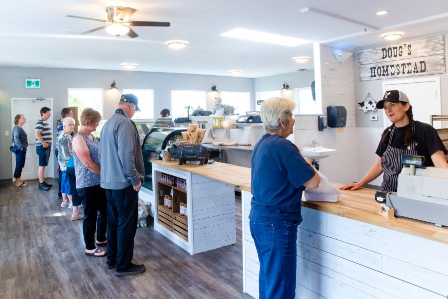 The renowned Doug's Homestead is now open at their new location
