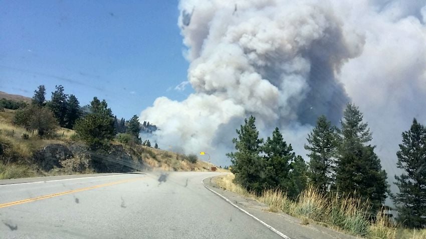 Rock Creek Fire Suspected to Be Human-Caused