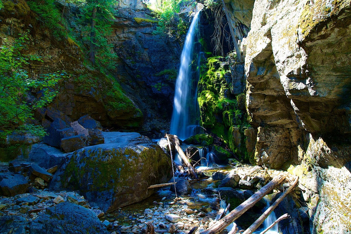 Explore the Waterfalls Around the Okanagan