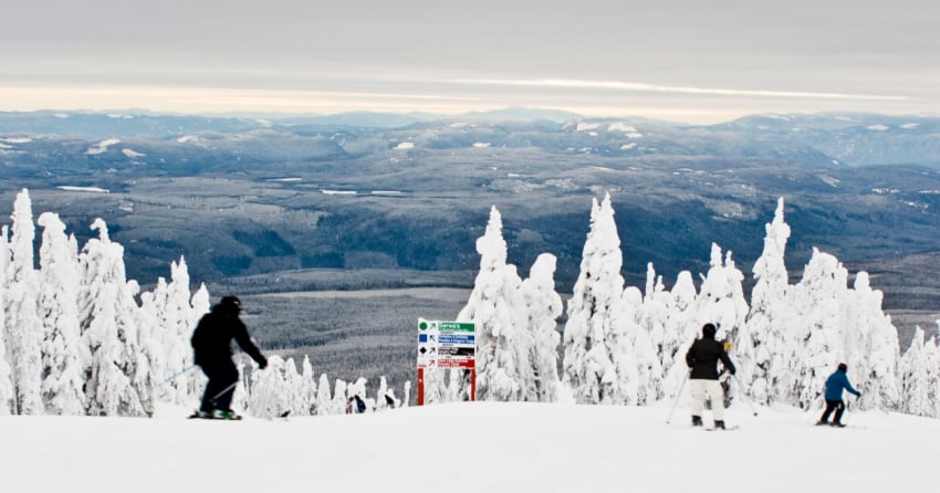 Okanagan, Boundary regions top the snowpack charts in BC following ...