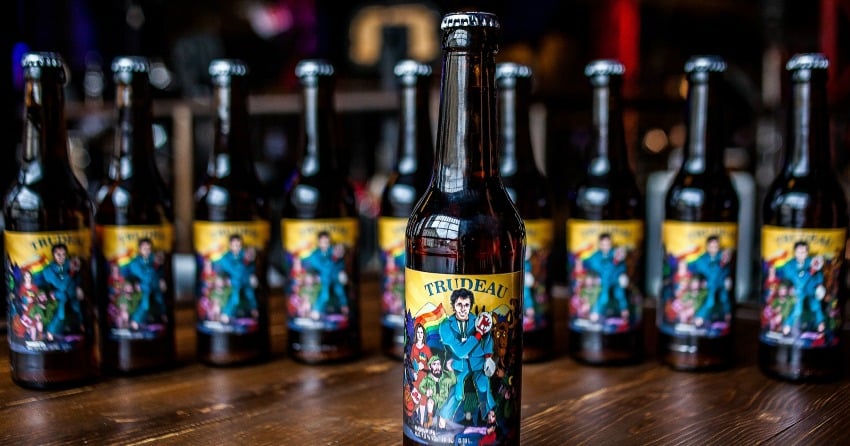 Ukrainian brewery creates "Trudeau" beer